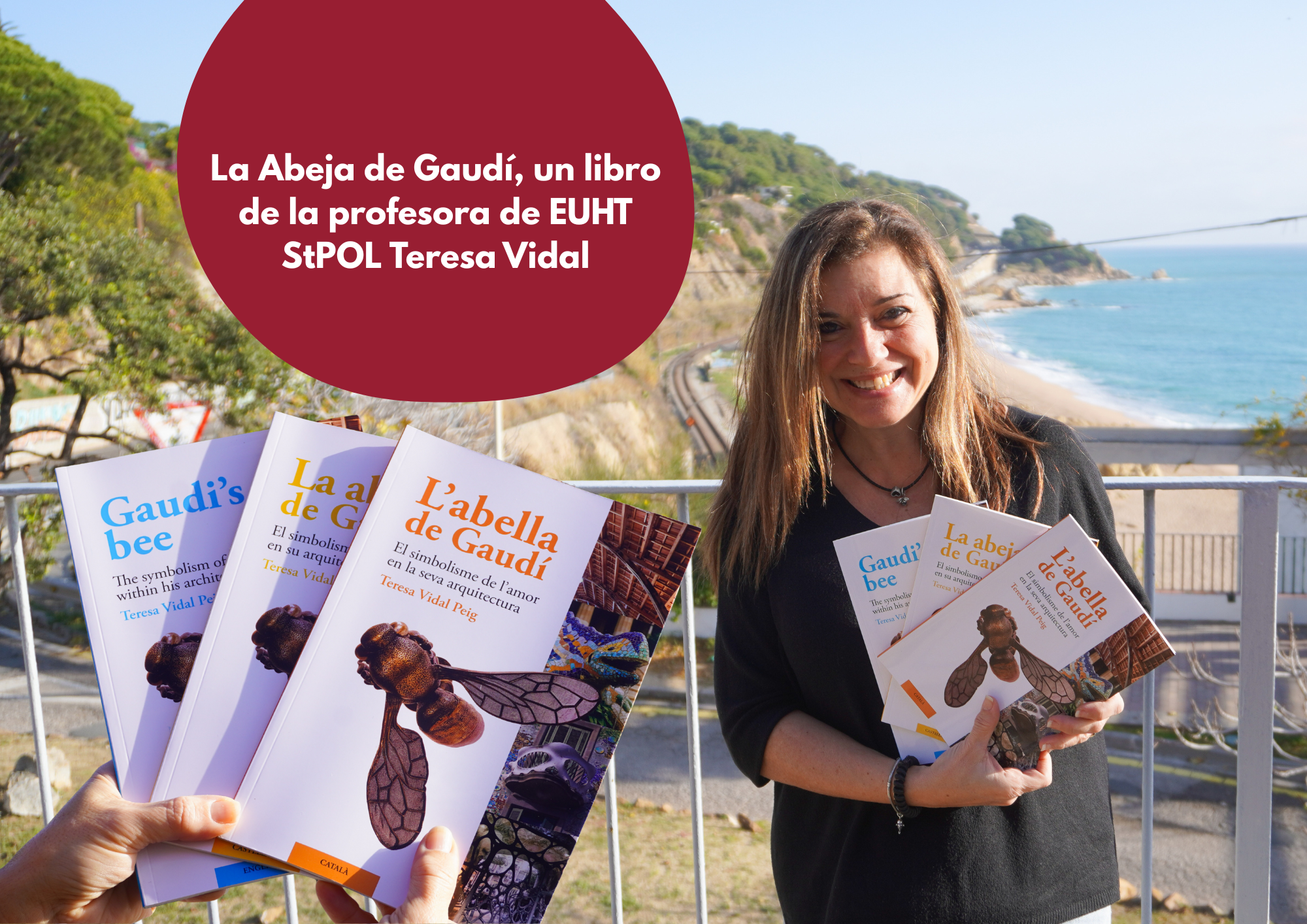 La Abeja de Gaudí: el libro de Teresa Vidal, profesora e investigadora ...